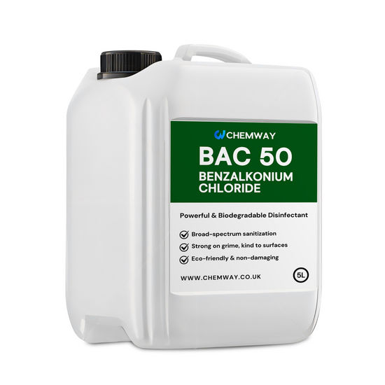BAC50 Benzalkonium Chloride Concentrated 5 Litres – CHEMWAY